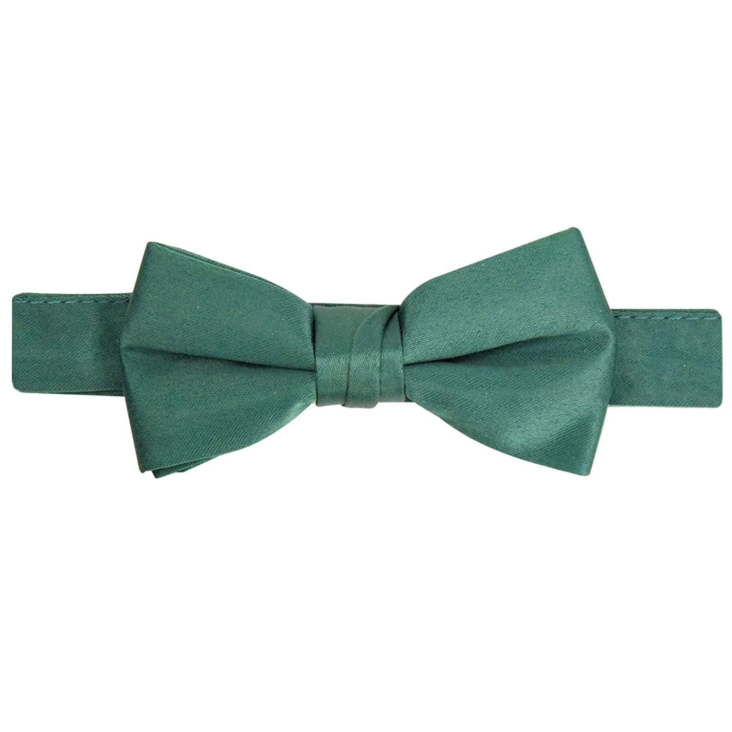 Hold'Em Bow Tie For Mens Boys and Baby Satin look Solid Color ...