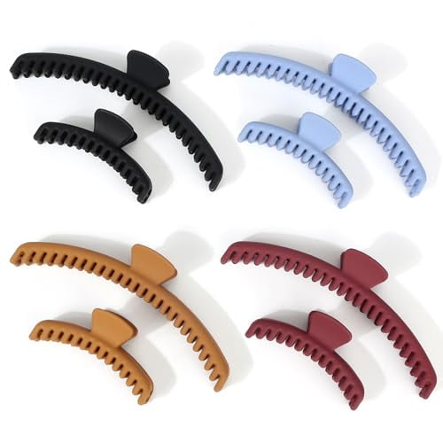 Hold Everything Claw Clip for Thick and Thin Hair - Big Barrettes for ...