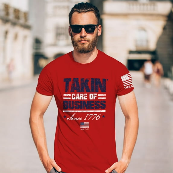Hold Fast TakinCare Of Business USA Unisex T-Shirt - Walmart.com