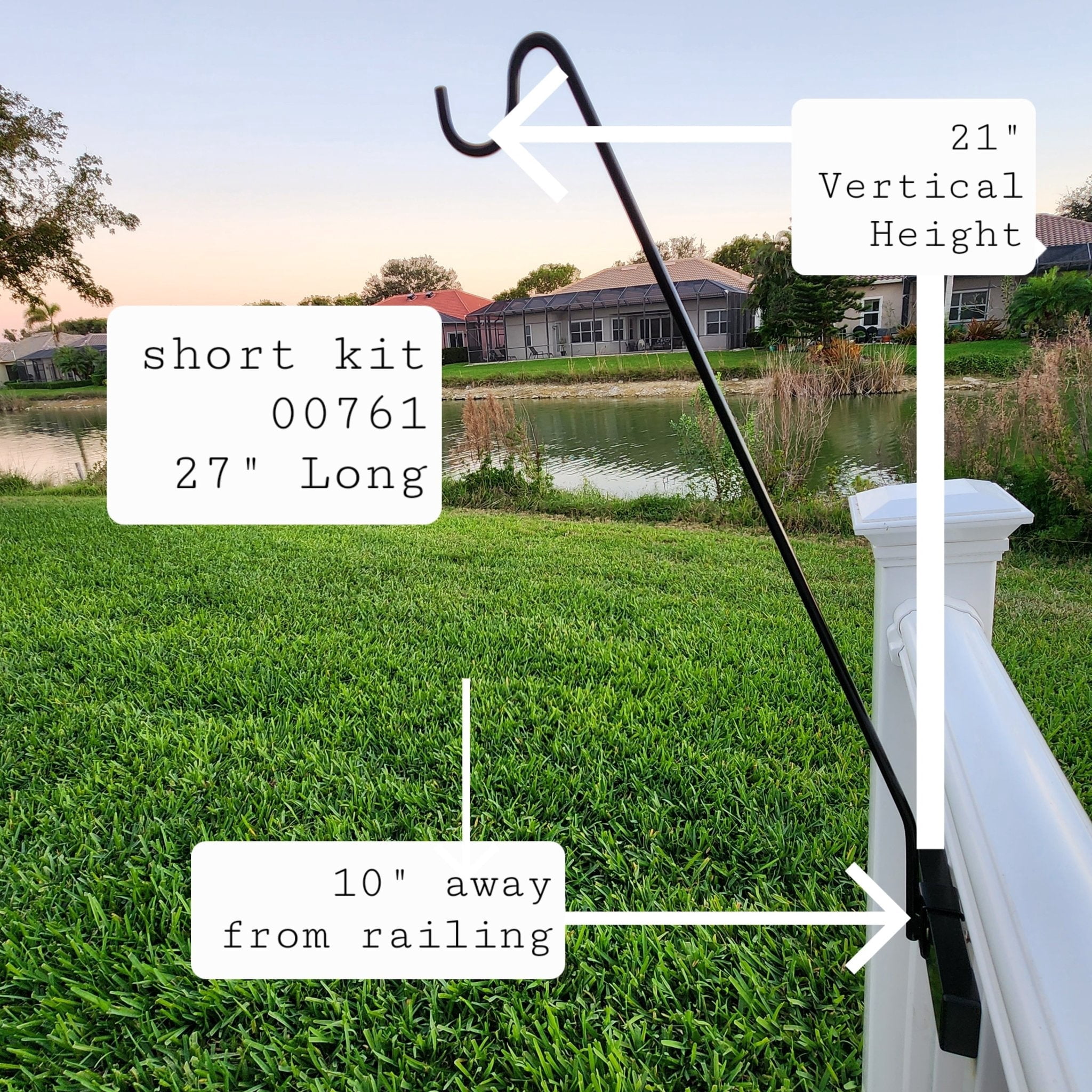 Heavy Duty Longer Extension Hook Kits - Metal Hanger Set with Tools ...