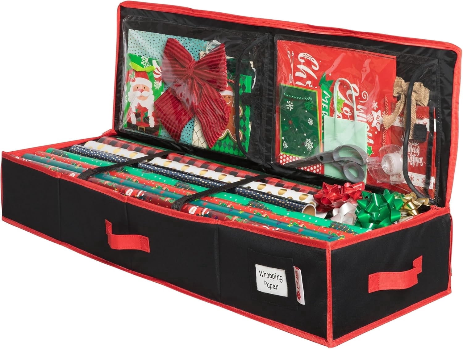 Hold N' Storage Wrapping Paper Storage Container. Fits up to 27 Rolls 1 ...