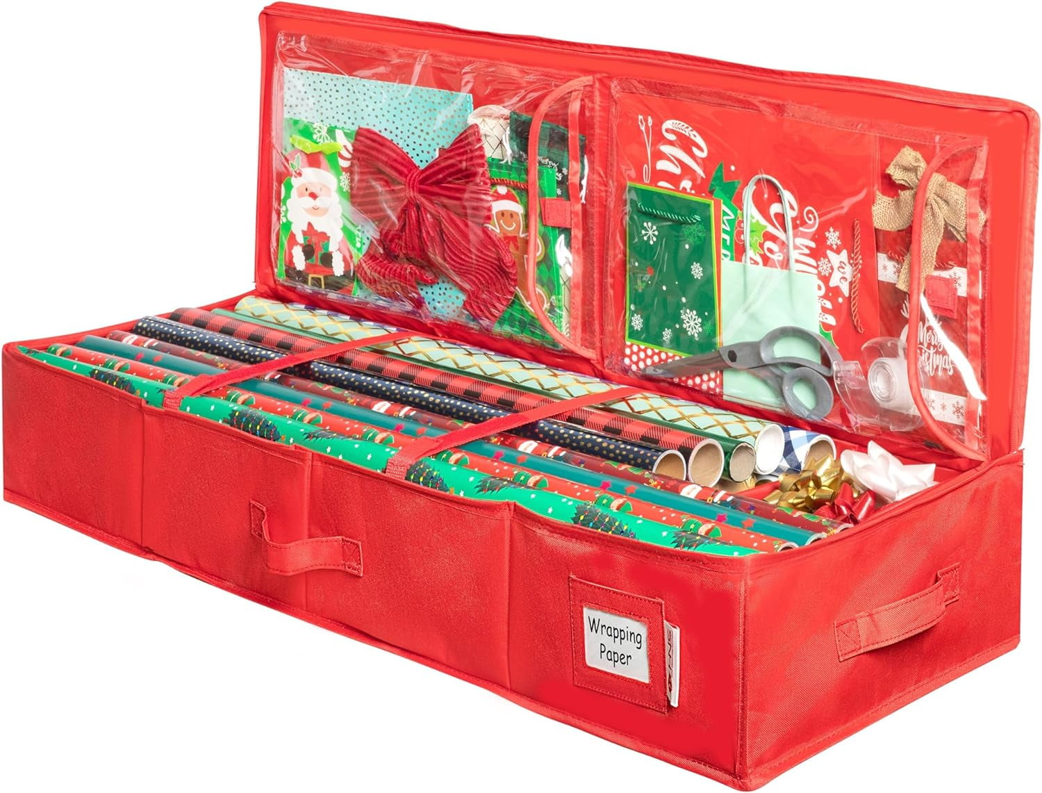 Hold N' Storage Wrapping Paper Storage Organizer Bag - Organize Keeper ...