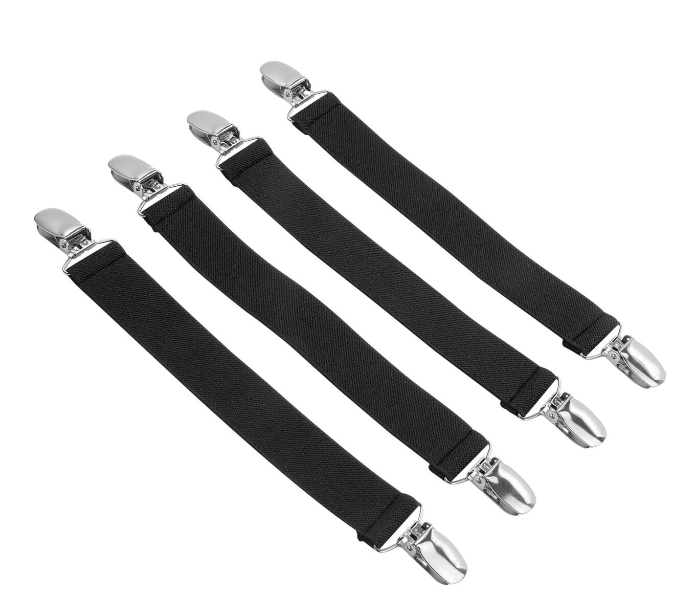 Hold’em Bed Sheet Fastener Suspenders - Adjustable, Crisscross Sheet ...