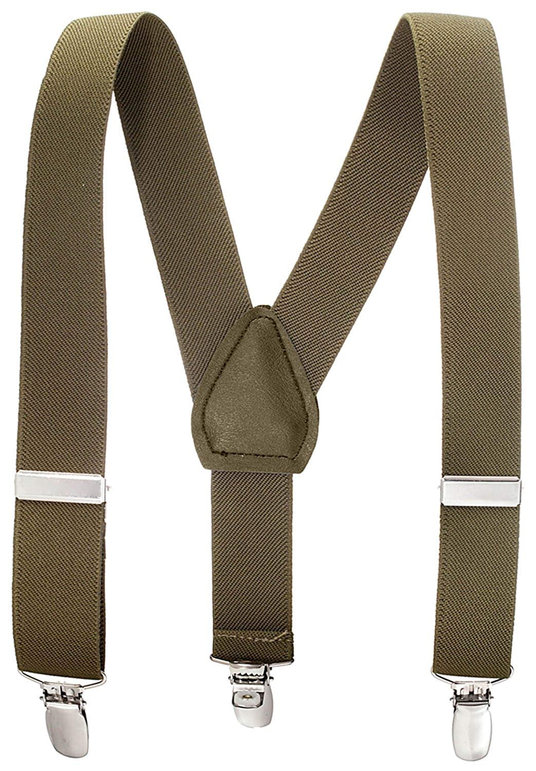 Hold’em Suspender for Kids Boy Polished Clip Genuine Leather Crosspatch ...