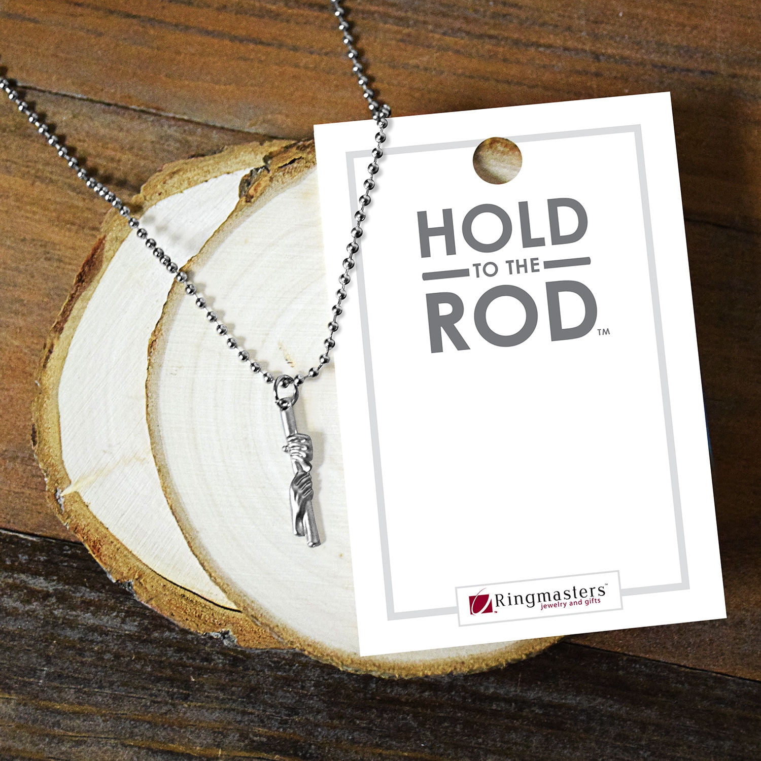 Hold to the Rod Silver Necklace by Ringmasters - Walmart.com
