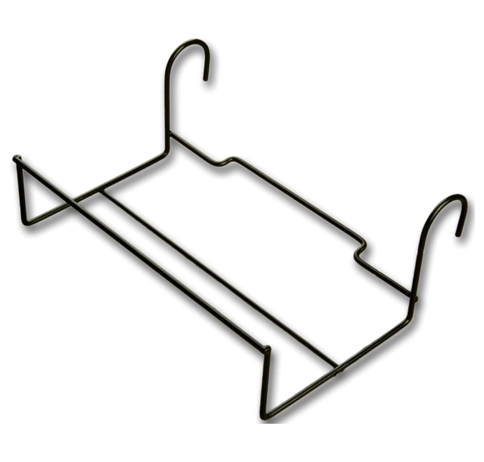 HoldAll Railing Flower Box Holder, Black - Walmart.com