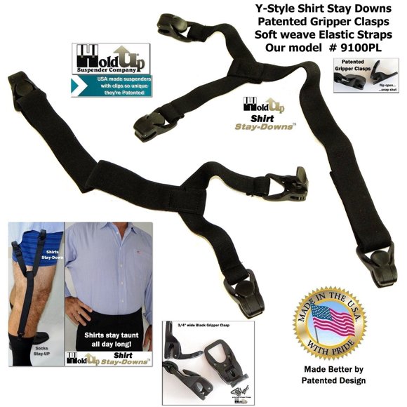 Clips That Keep Your Shirt Tucked