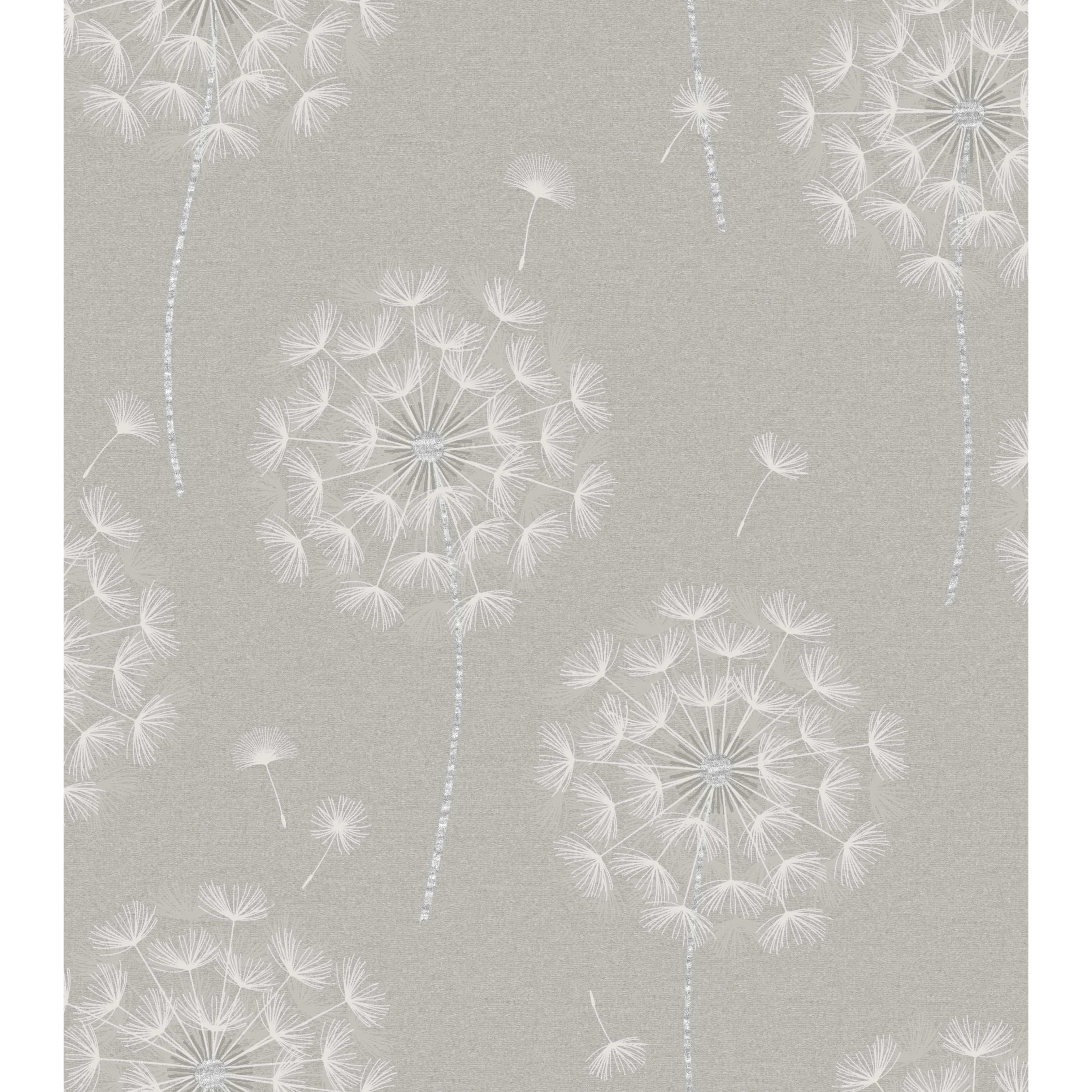 Holden Allora Floral Luxury Italian Textured Wallpaper 396 in x 20.8 in Grey - Walmart.com