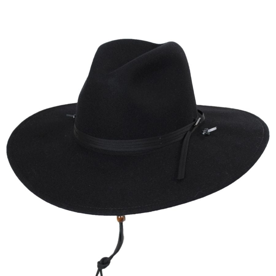 Holden Crushable Wool Felt Aussie Hat - L - Black - Walmart.com