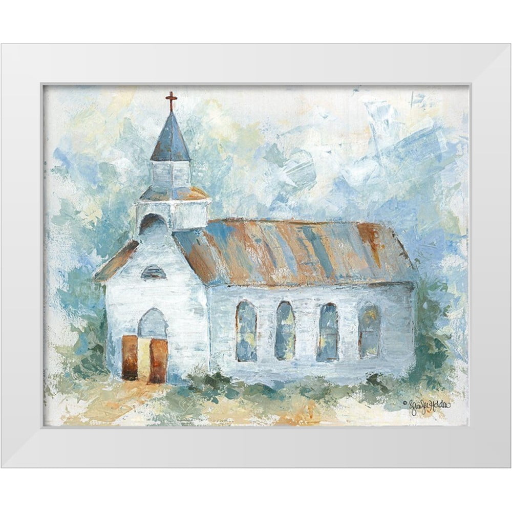 Holden, Jennifer 31x26 White Modern Wood Framed Museum Art Print Titled ...