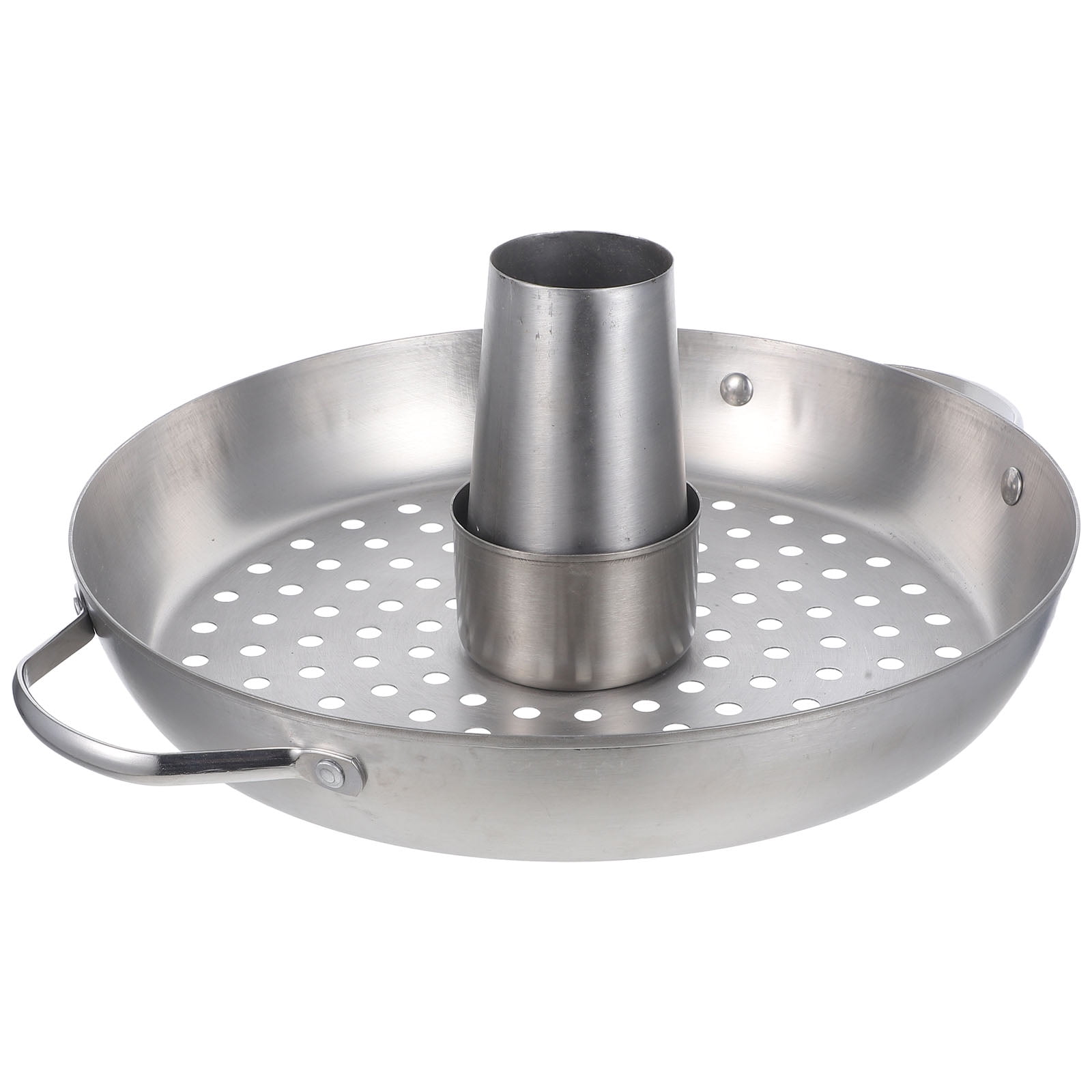 Holder Broiler Stainless Steel Chicken Pan Roaster Stand - Walmart.com