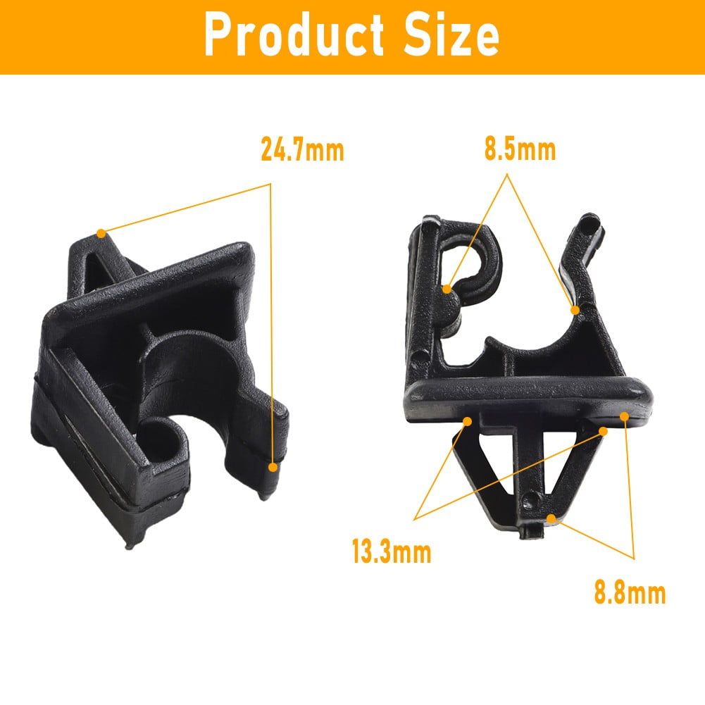 Holder Clips Hood Prop Rod Car Accessories For Accord Civic For Honda ...