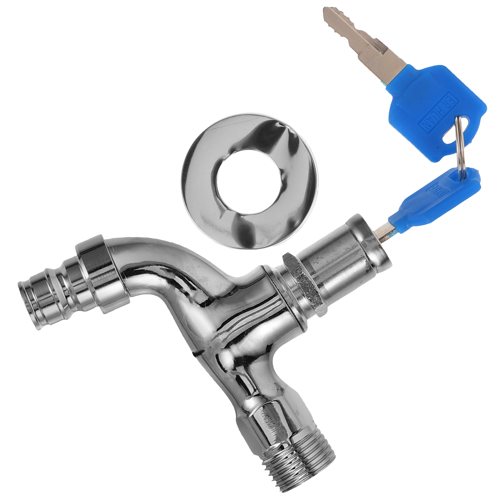 Holder Faucet Lock Lockable Water Anti-interference Outdoor - Walmart.com