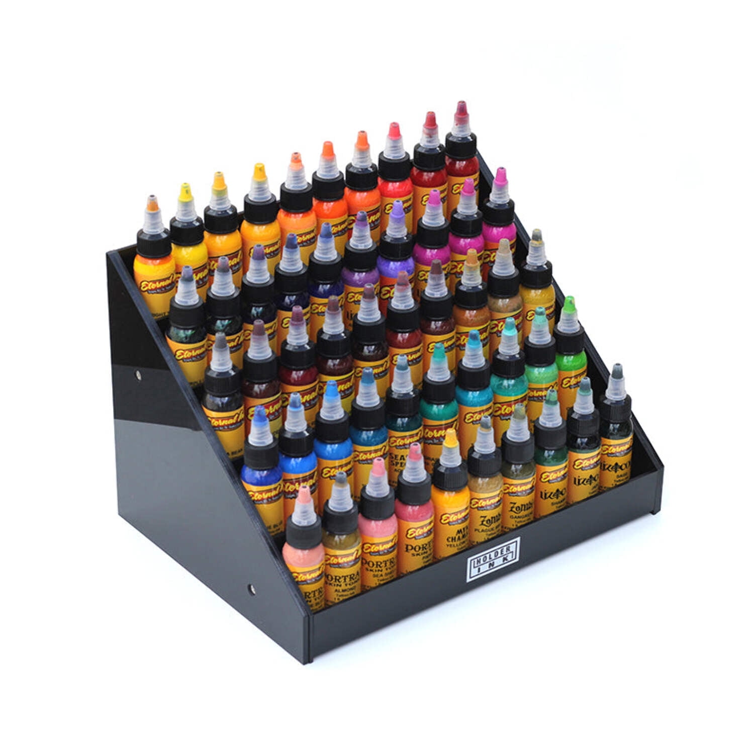 Holder Ink acrylic display stand organizer for tattoo inks, nail polish ...