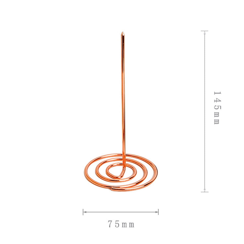 WASHWEPE Round Base Ticket Stabber Metal 2Pcs 5.7x3In - Walmart.com