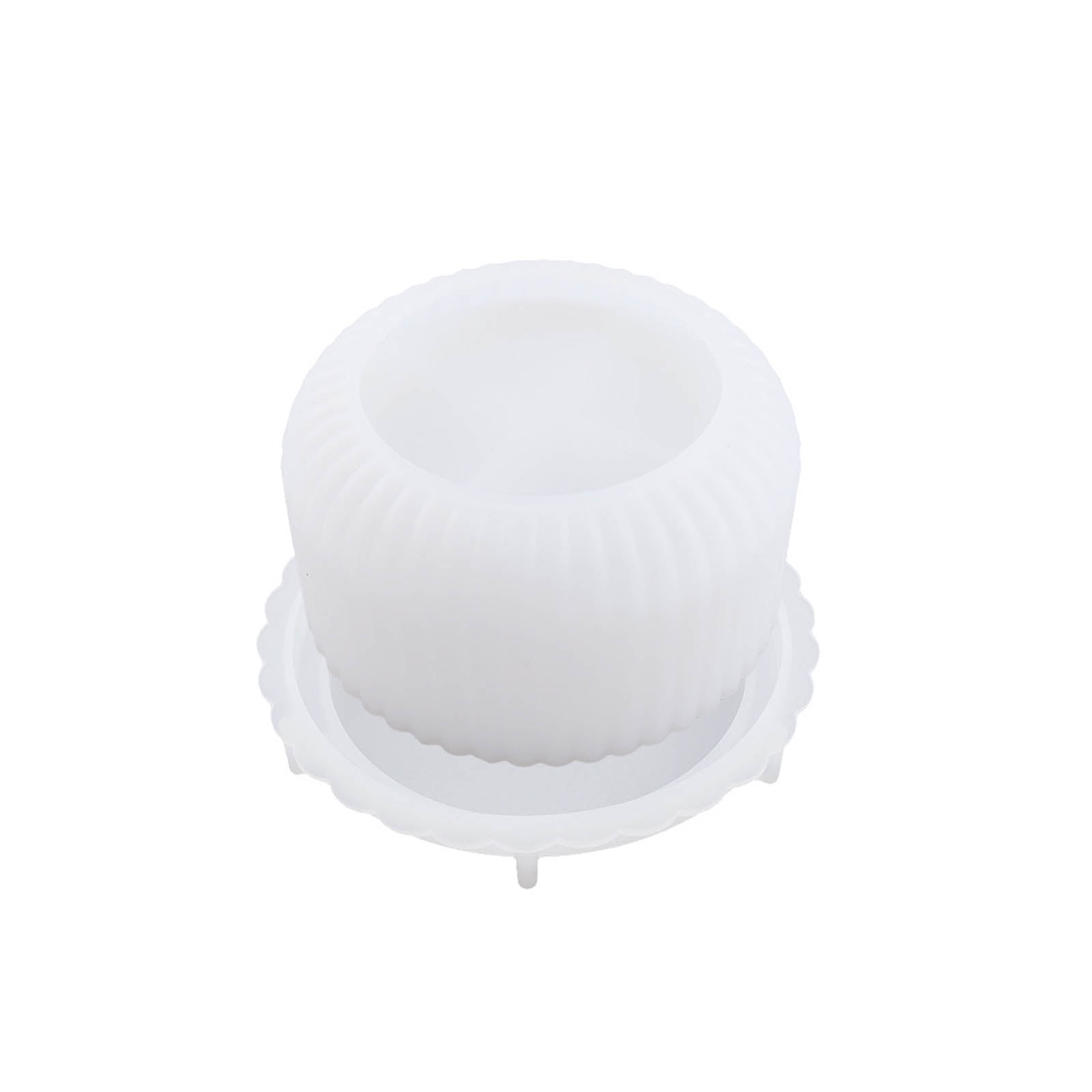 Holder Resin Molds Round Silicone Cup Mold Resin Casting Mould for ...