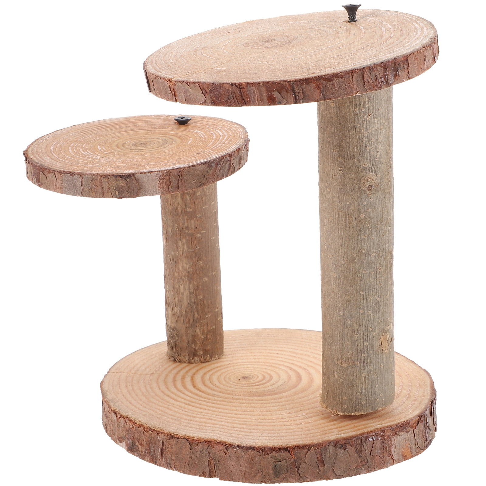 GETAJGHSD Small Wood Stand Plant Storage Stand Multi 1Pcs 9.8X7.5X7.1In ...