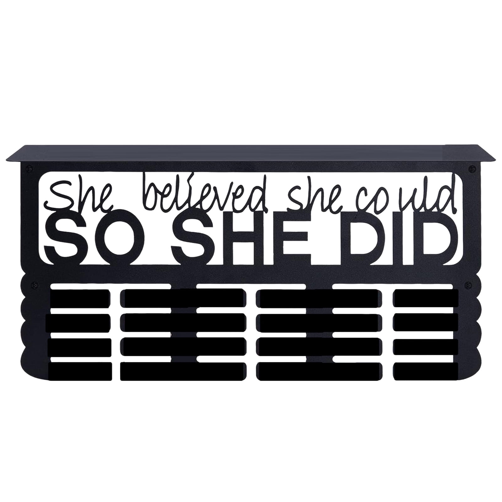 Holder With Name Display Rack For Awards Ribbons Metal Sports Race ...