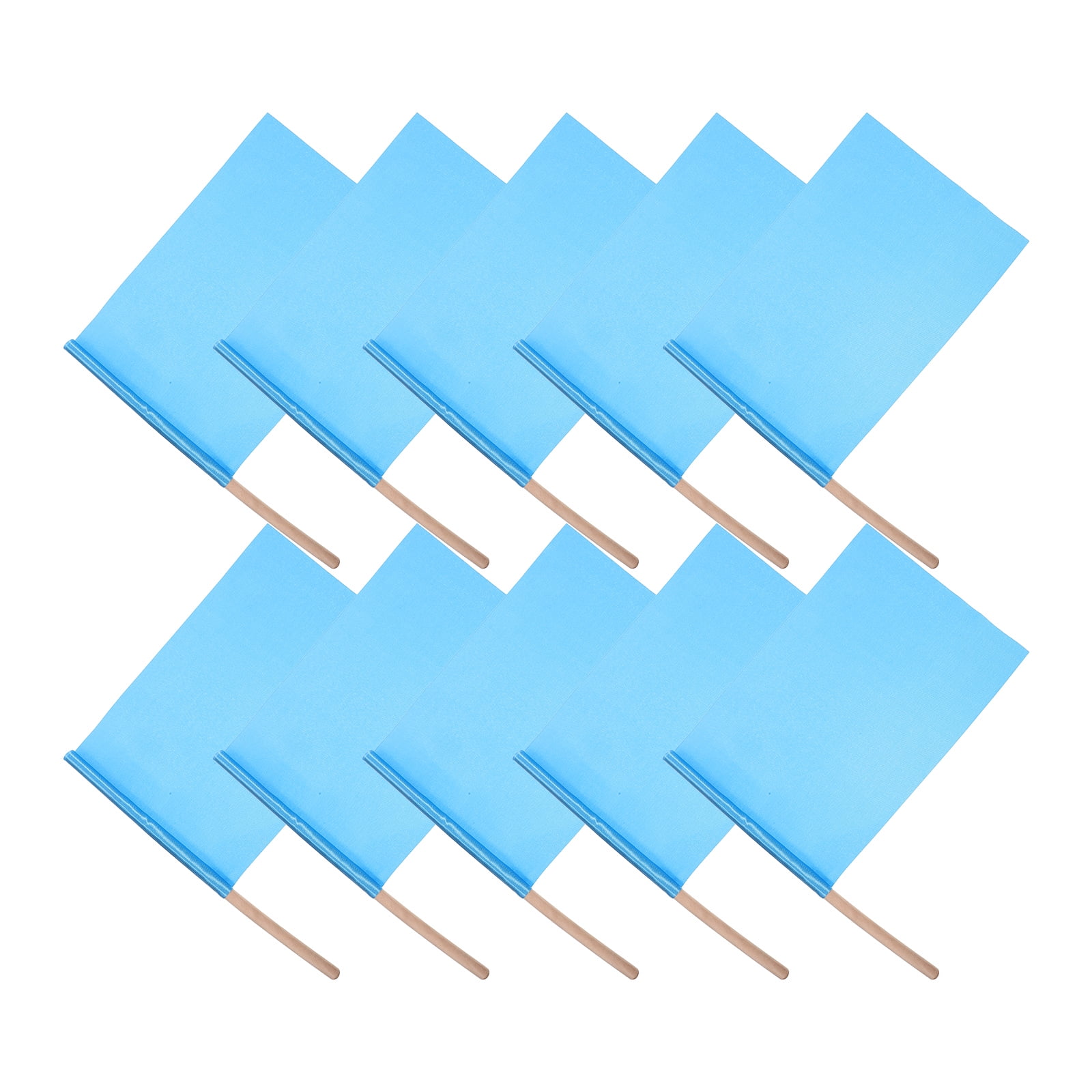 Holding Flag 10 Pcs Mini Flags for Waving Small Solid Color Banner Hand ...