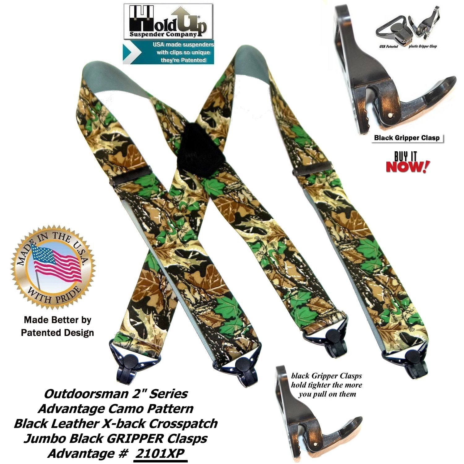 Holdup Suspender Company's Outdoorsman Series Advantage Pattern ...