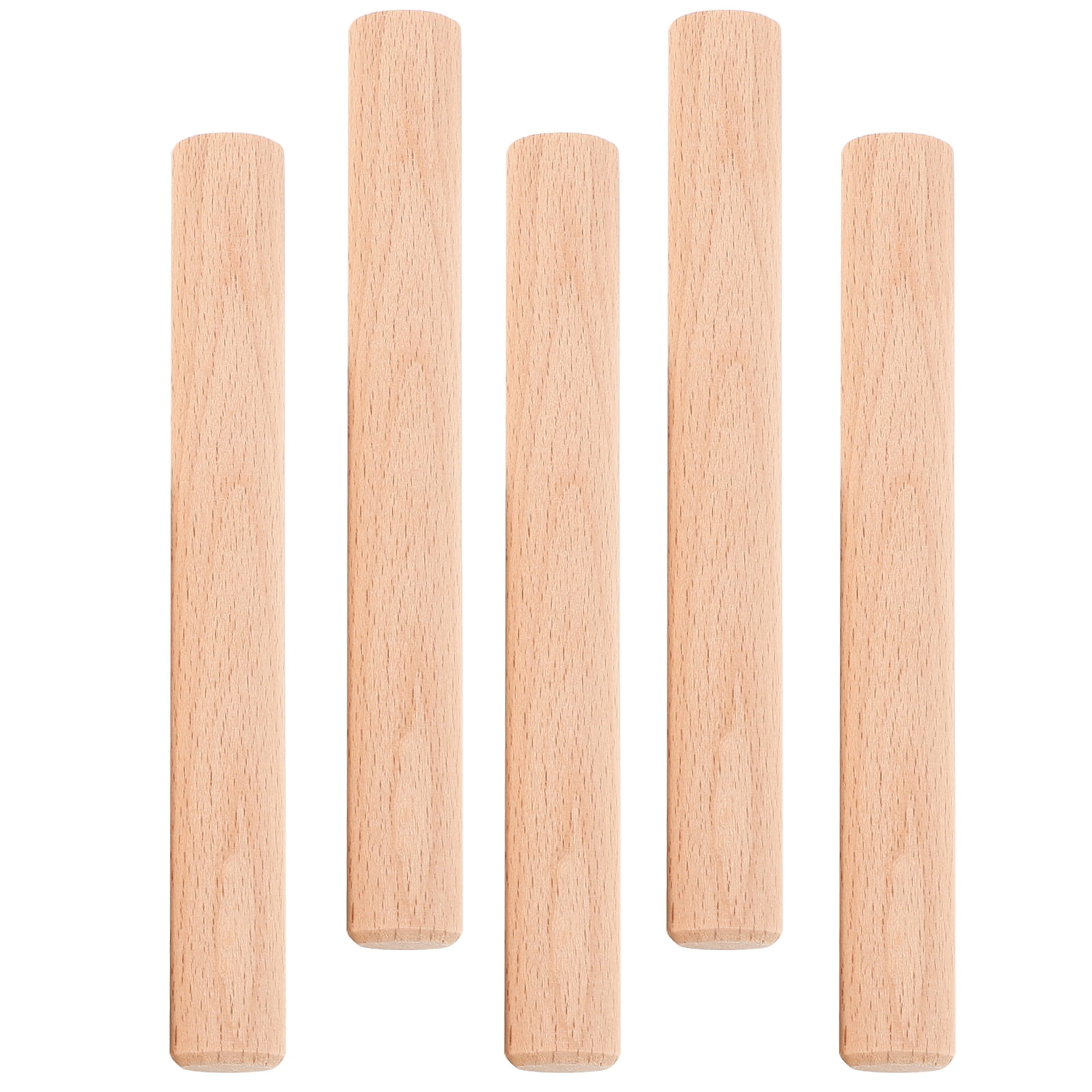 Wooden Pegs for DIY Chocolate Smooth Finish Sturdy Wood 5pcs - Walmart.com