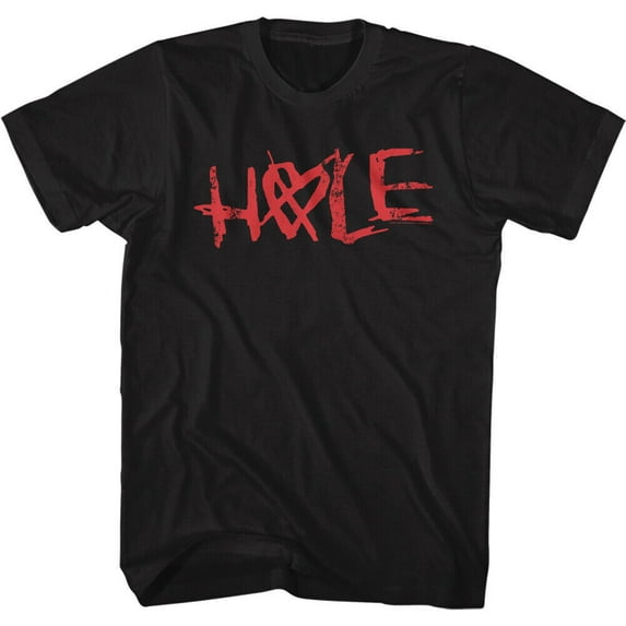 Hole Courtney Love Men's T Shirt Band Logo Grunge Rock Band Concert ...
