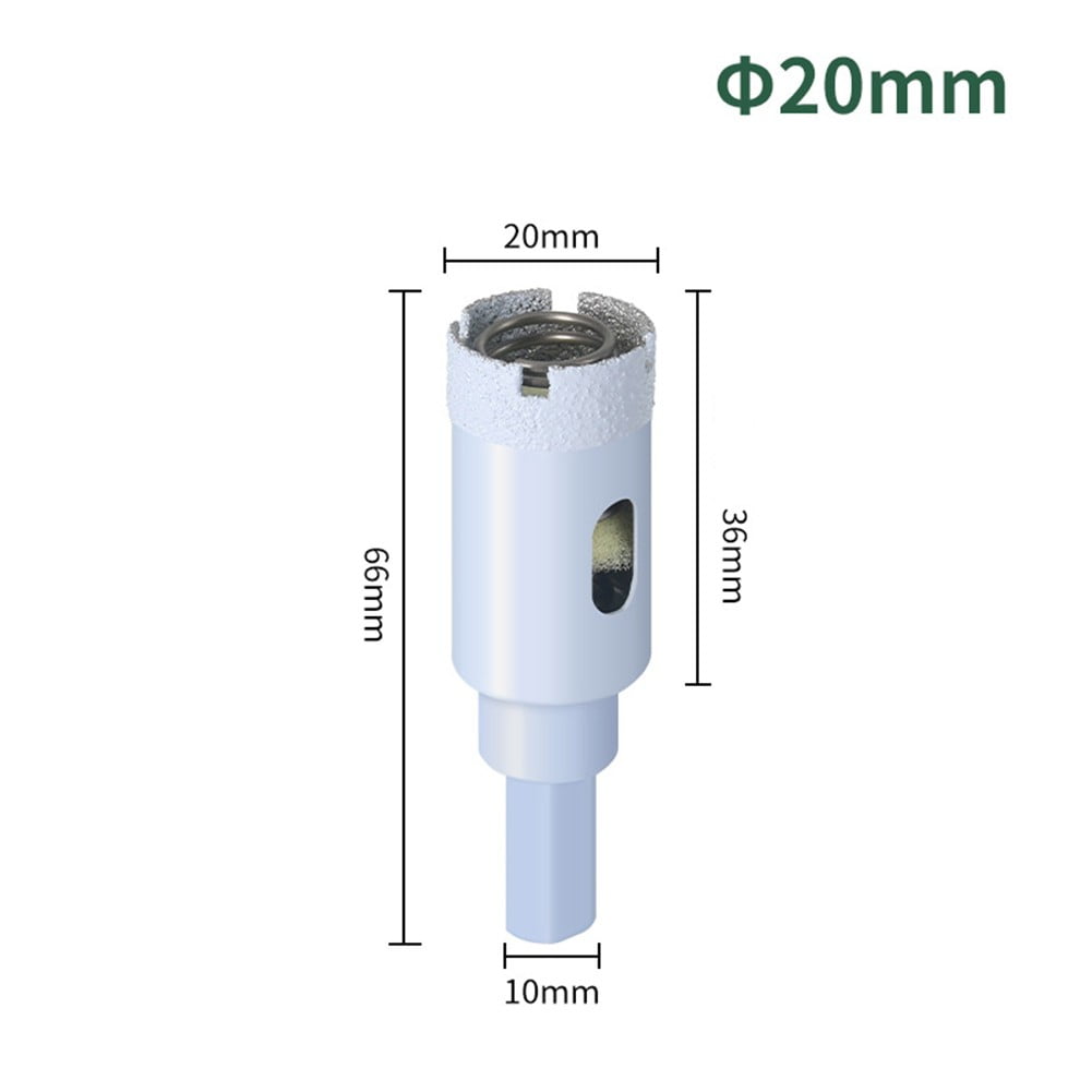 Hole Cutter Dry Cutting for Porcelain Tiles Granite Hole Opener Saw ...