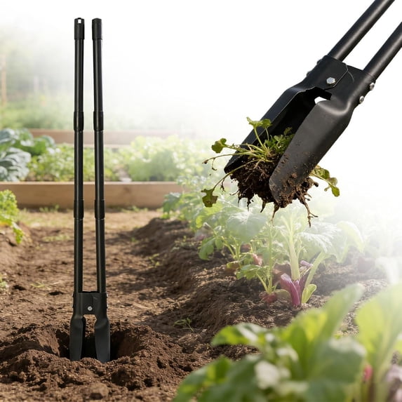 Hole Digger 4.5FT Heavy Duty Hole Digger with Professional Manual Hole ...