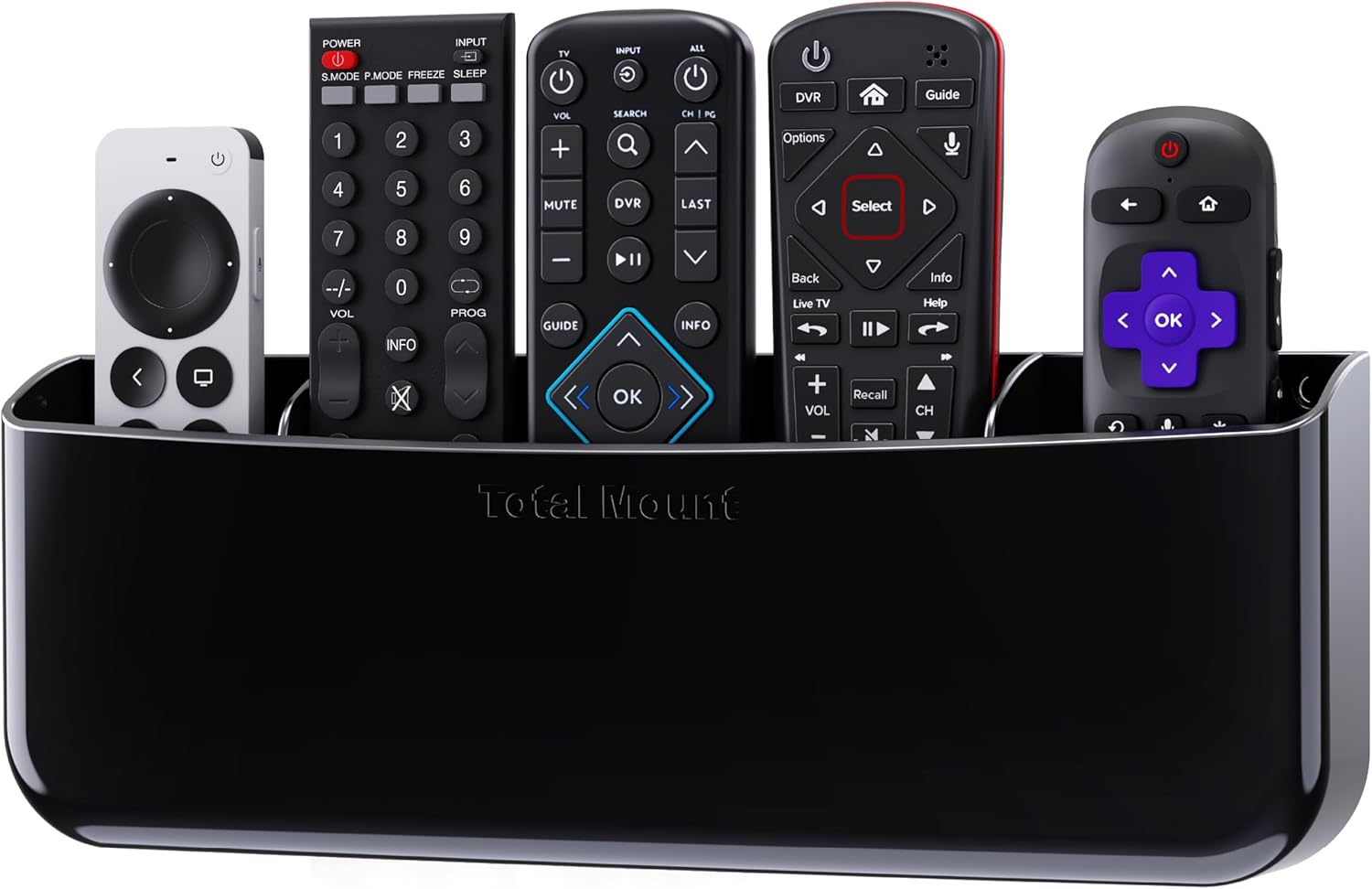 Hole-Free Remote Holder – Eliminates the Need to Drill Holes in Your ...