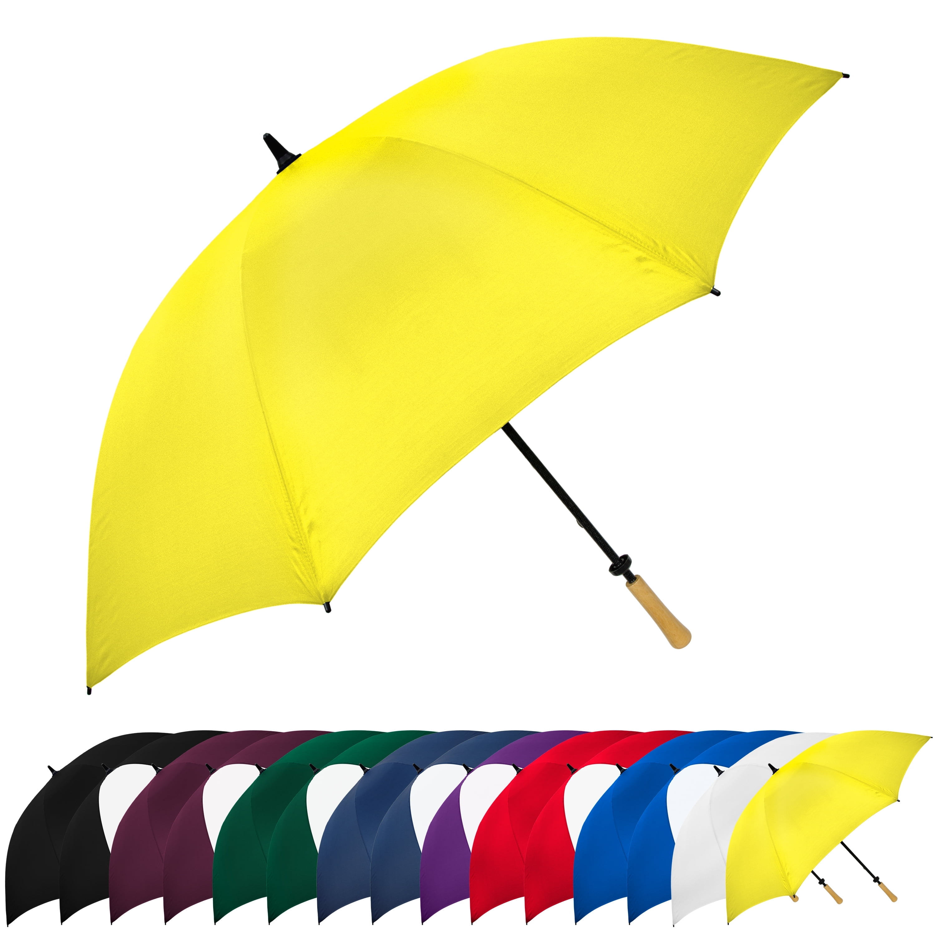 The Hole In One 62 Inch Large Oversize Windproof Golf Umbrella For Men ...