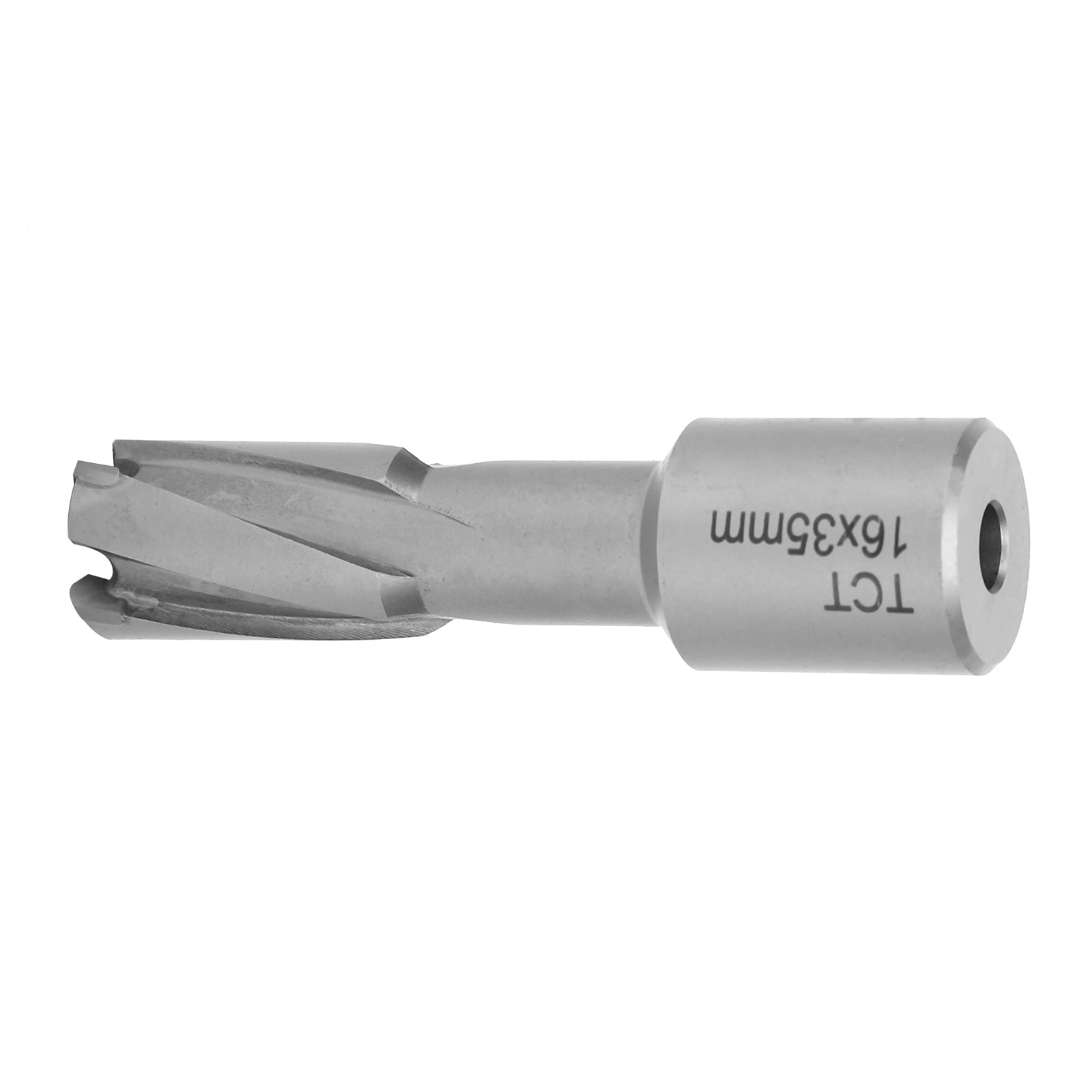Neyseki Hole Opener TCT Flat Shank Hollow Annular Core Drill Bit Cutter ...