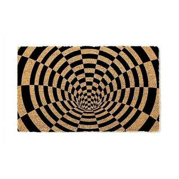 Optical Illusion Rug Hole