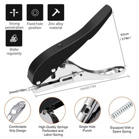 Long Reach Hole Punch