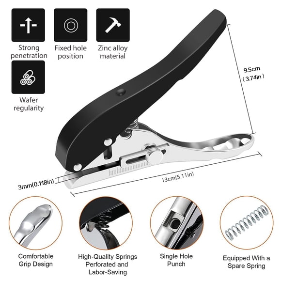 Long Reach Hole Punch