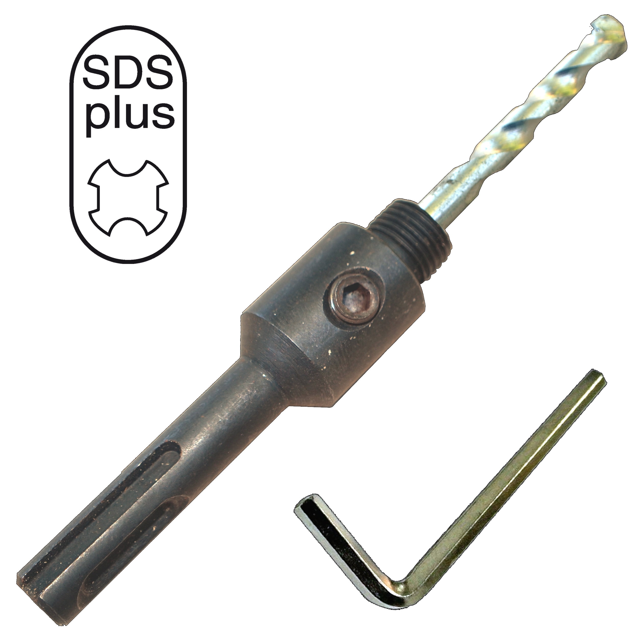 Hole Saw Arbor SDS Plus Arbor For Hole Saws 5/8" Upto inc 1 1/8" Use ...