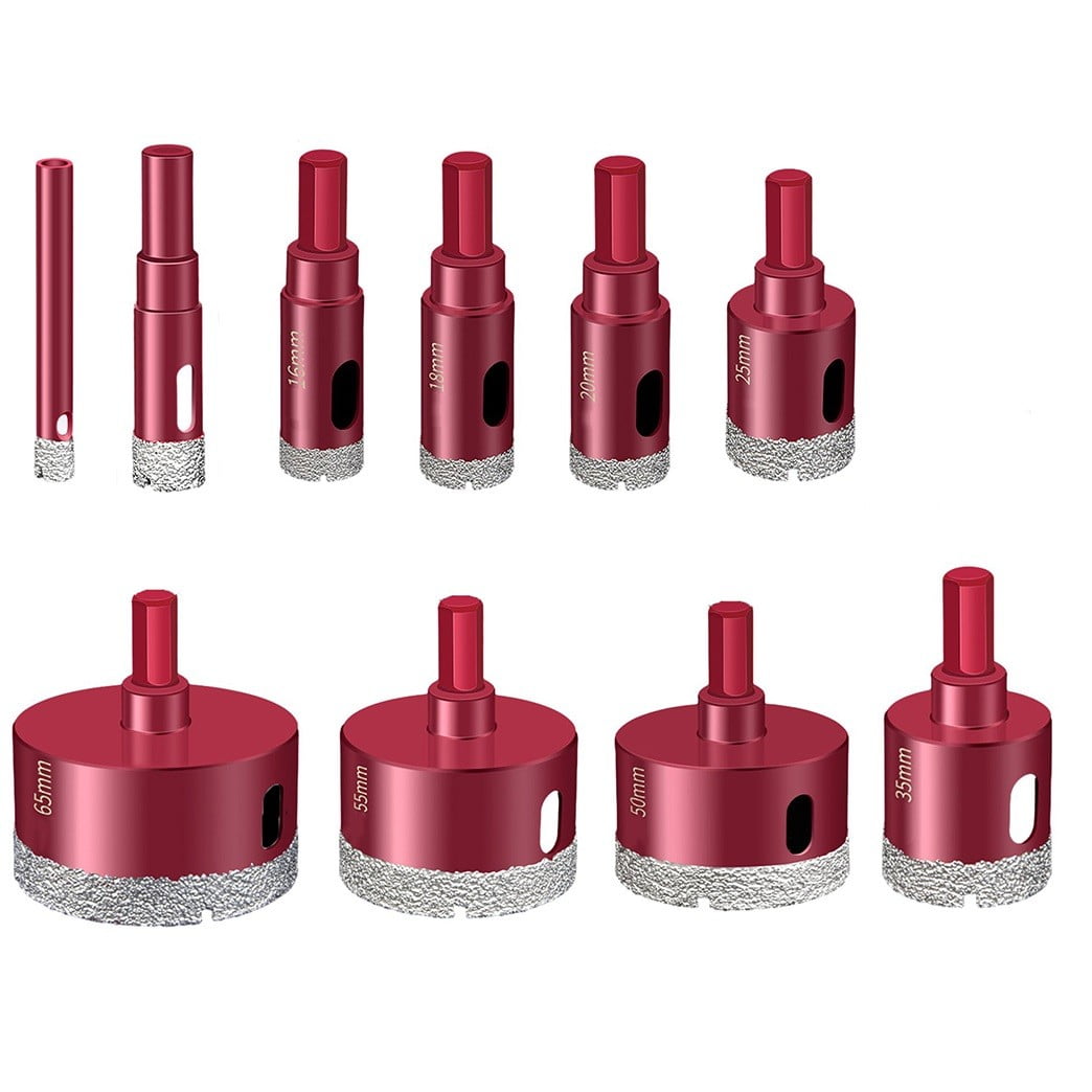 Hole Saw Drill Bits 6-65Mm Emery Sand For Marble Granite Glass Tile ...