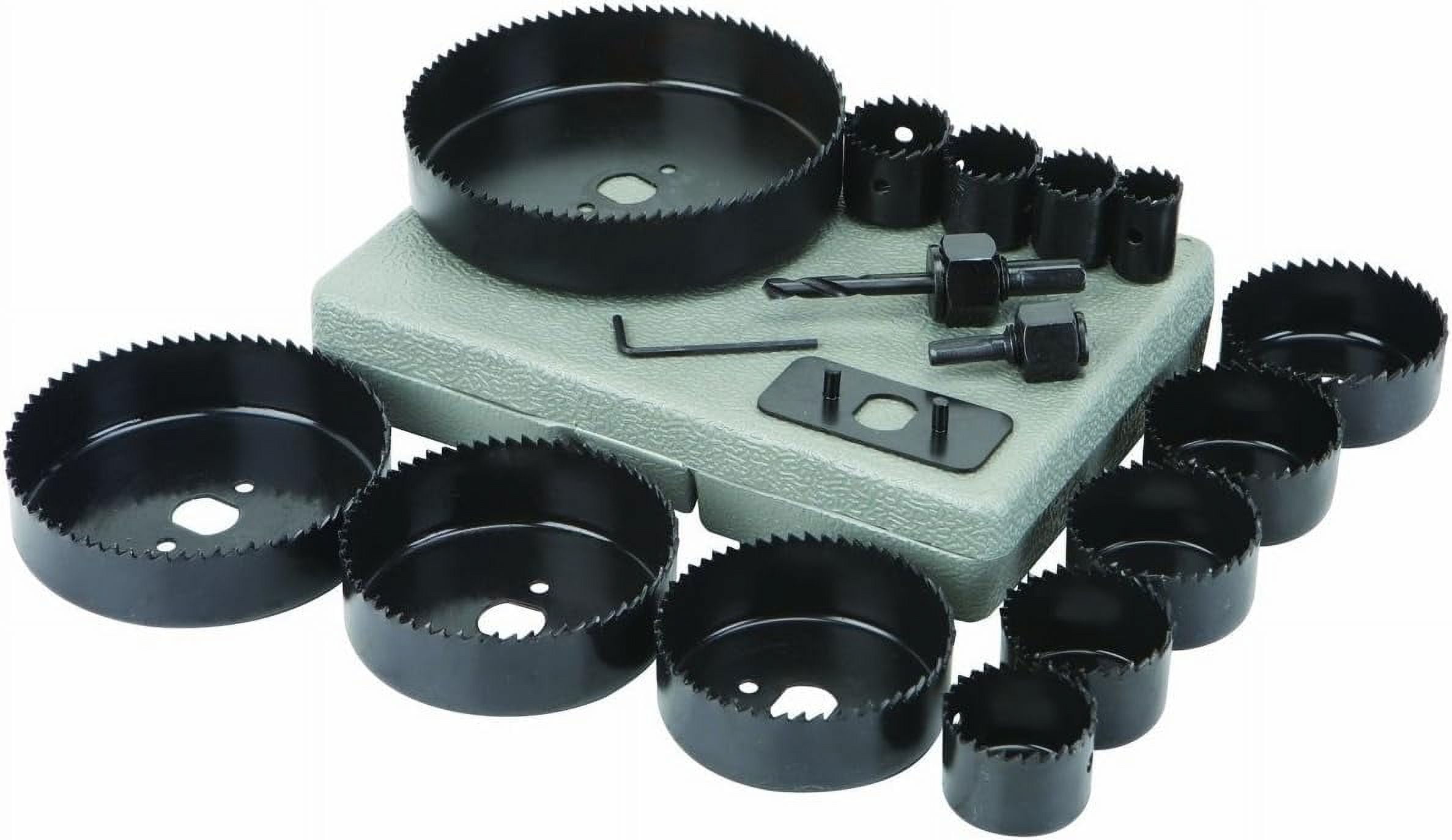 Hole Saw Kit, 16pc Set with Case, National Standard Products (Full Size) - Walmart.com