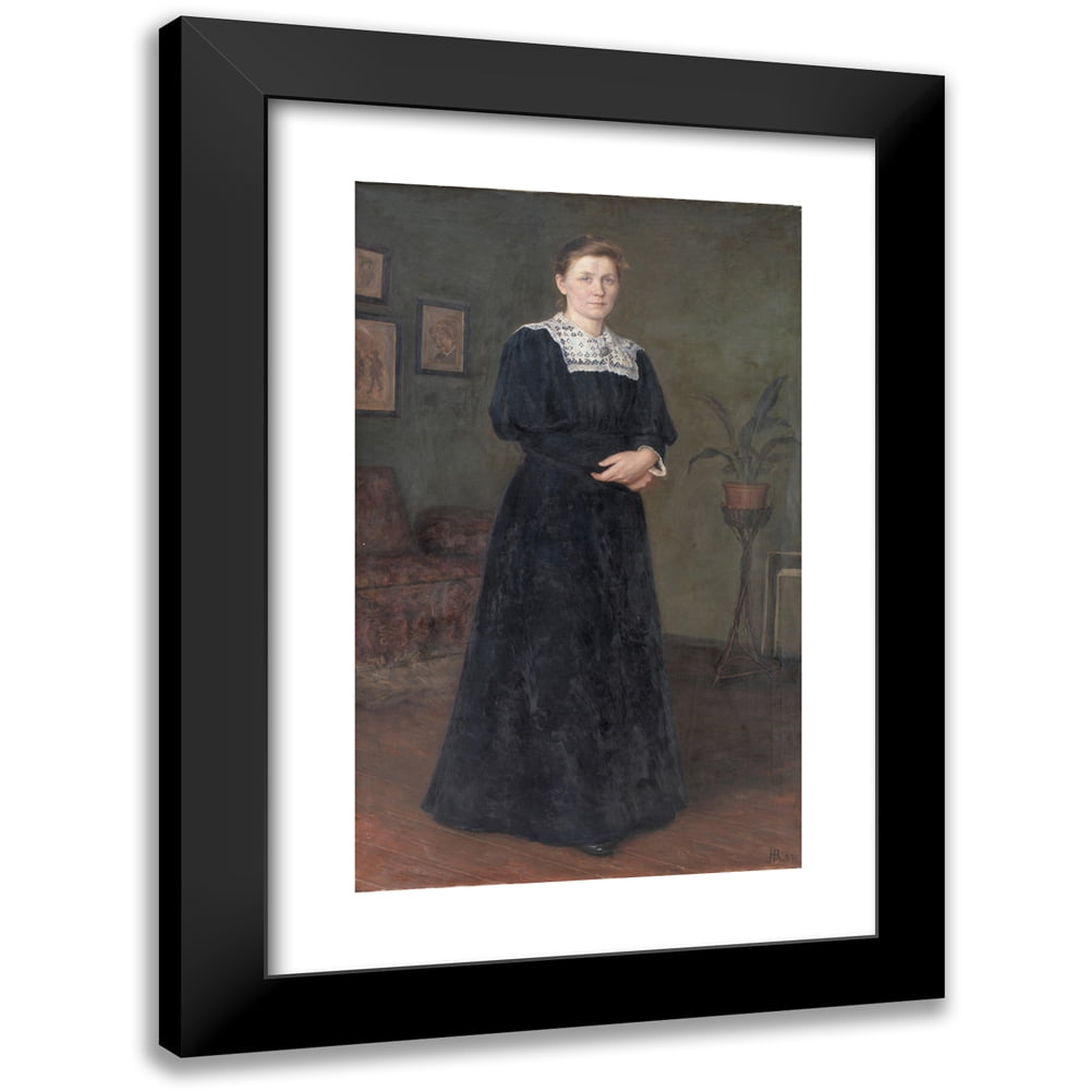 Holga Reinhard 10x14 Black Modern Framed Museum Art Print Titled - The ...
