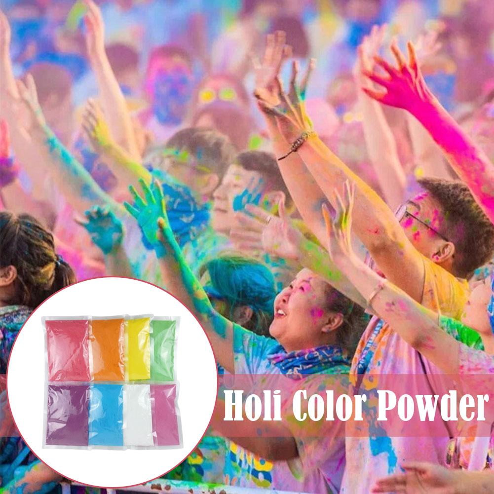 Holi Color Powder 14 Packs x 70gram Rangoli Colors For Diwali - Walmart.com