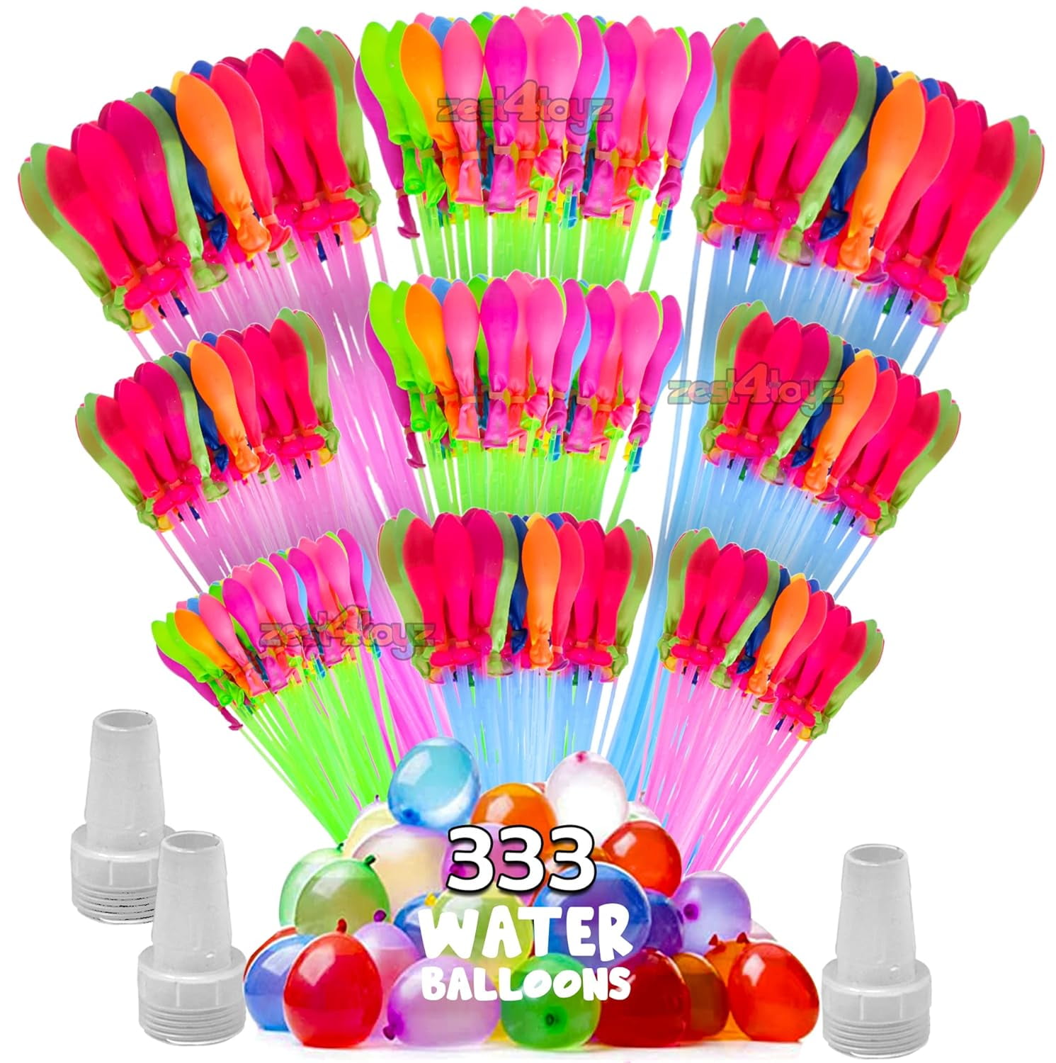 Holi Magic Water Balloons Pack For Kids Vibrant Colors Quick Fill Easy ...
