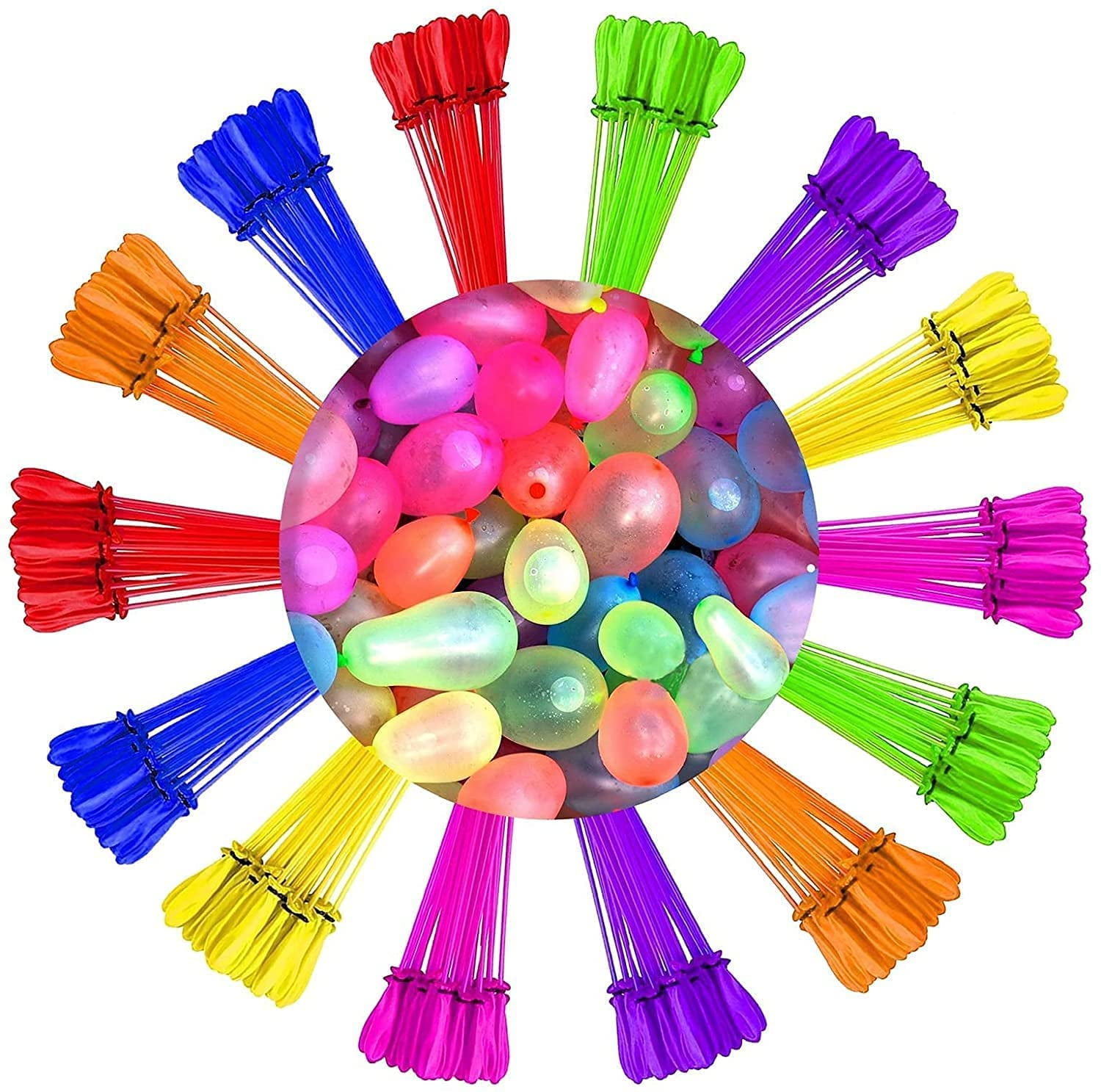 Holi Water Magic Balloons Bunch Balloons Quick Fill & Auto Tie In 60 ...