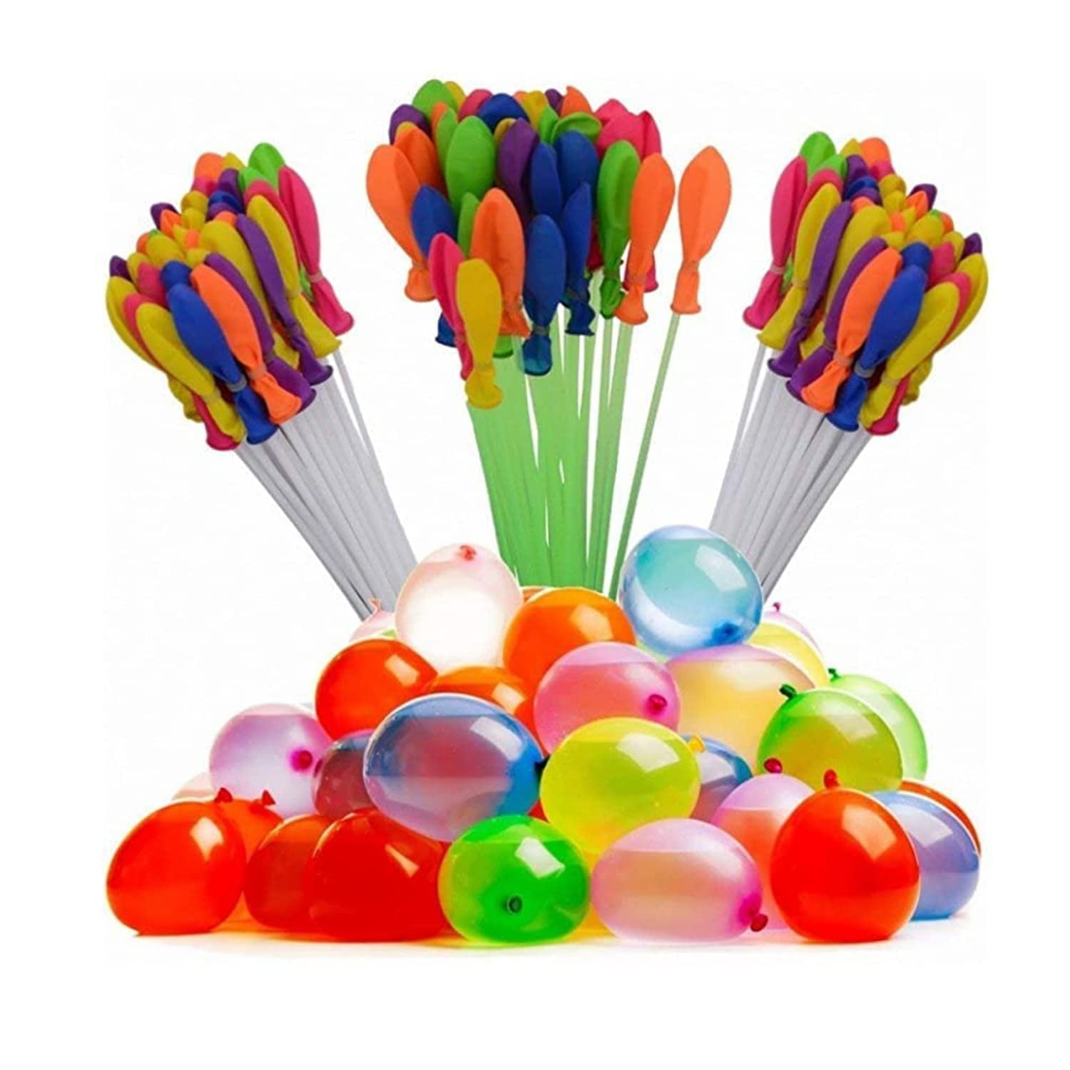 Holi Water Magic Balloons L Set Of 3 Bunch L 111 Balloons L Multicolor ...