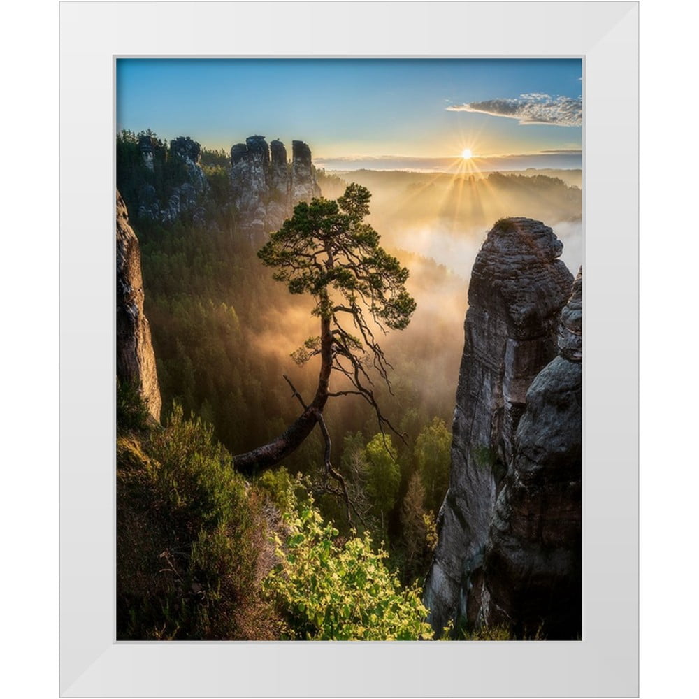 Holic, Filip 26x32 White Modern Wood Framed Museum Art Print Titled ...
