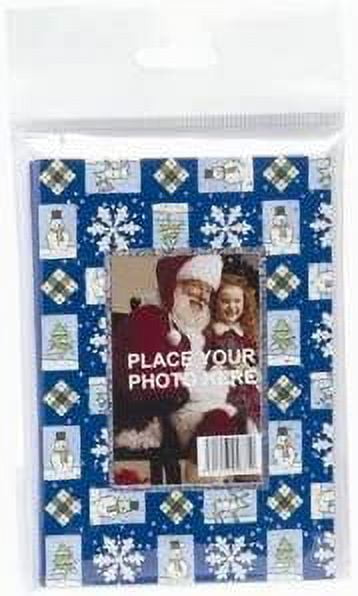 Holiday 4-Pack 2" x 3" Photo Greeting Cards - Pack of 100 - Walmart.com