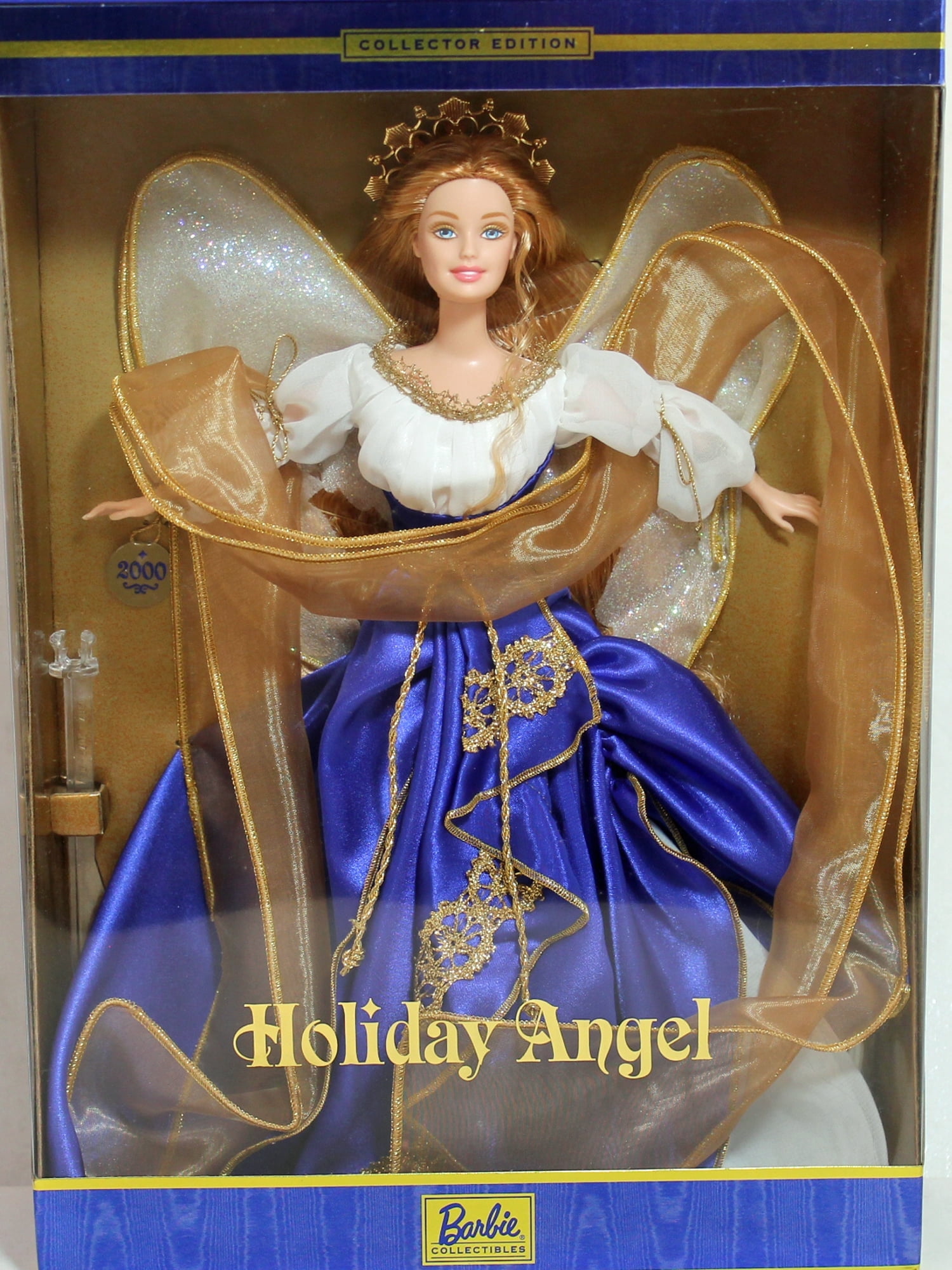 Holiday Angel Barbie Doll Collector Edition 2000 Mattel 28080 - Walmart.com