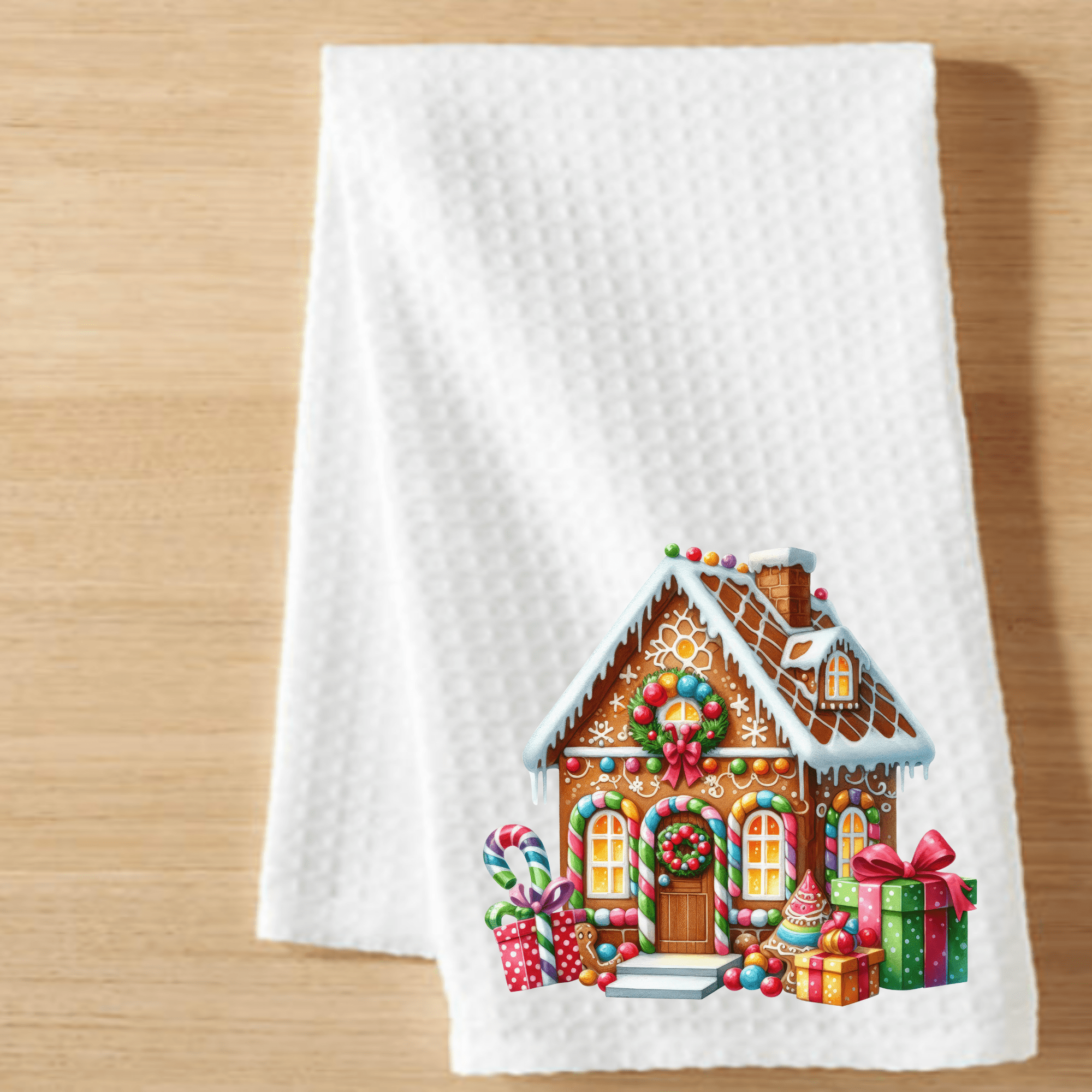 Holiday Baking Towel Gingerbread House 16x24 - Walmart.com