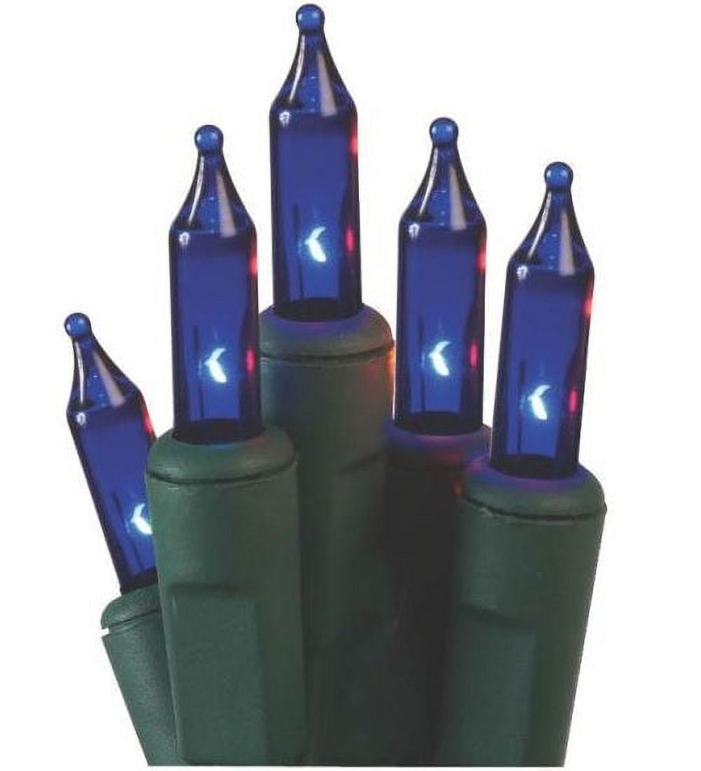 Holiday Basix U10E406E LED Mini Light Set, Blue, Each - Walmart.com