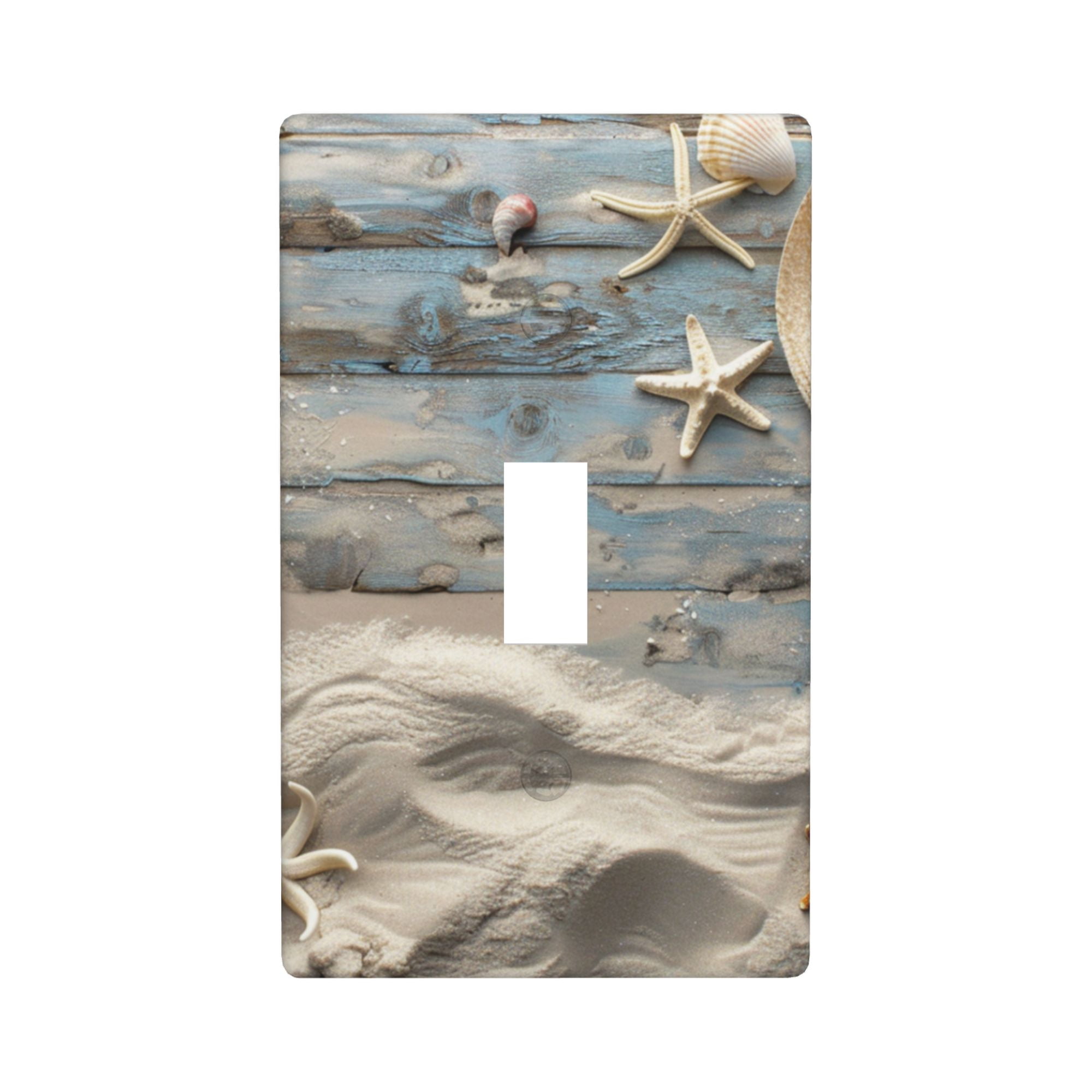 Holiday Beach Starfish (4) Switch Cover Decorative Wall Plate - Walmart.com