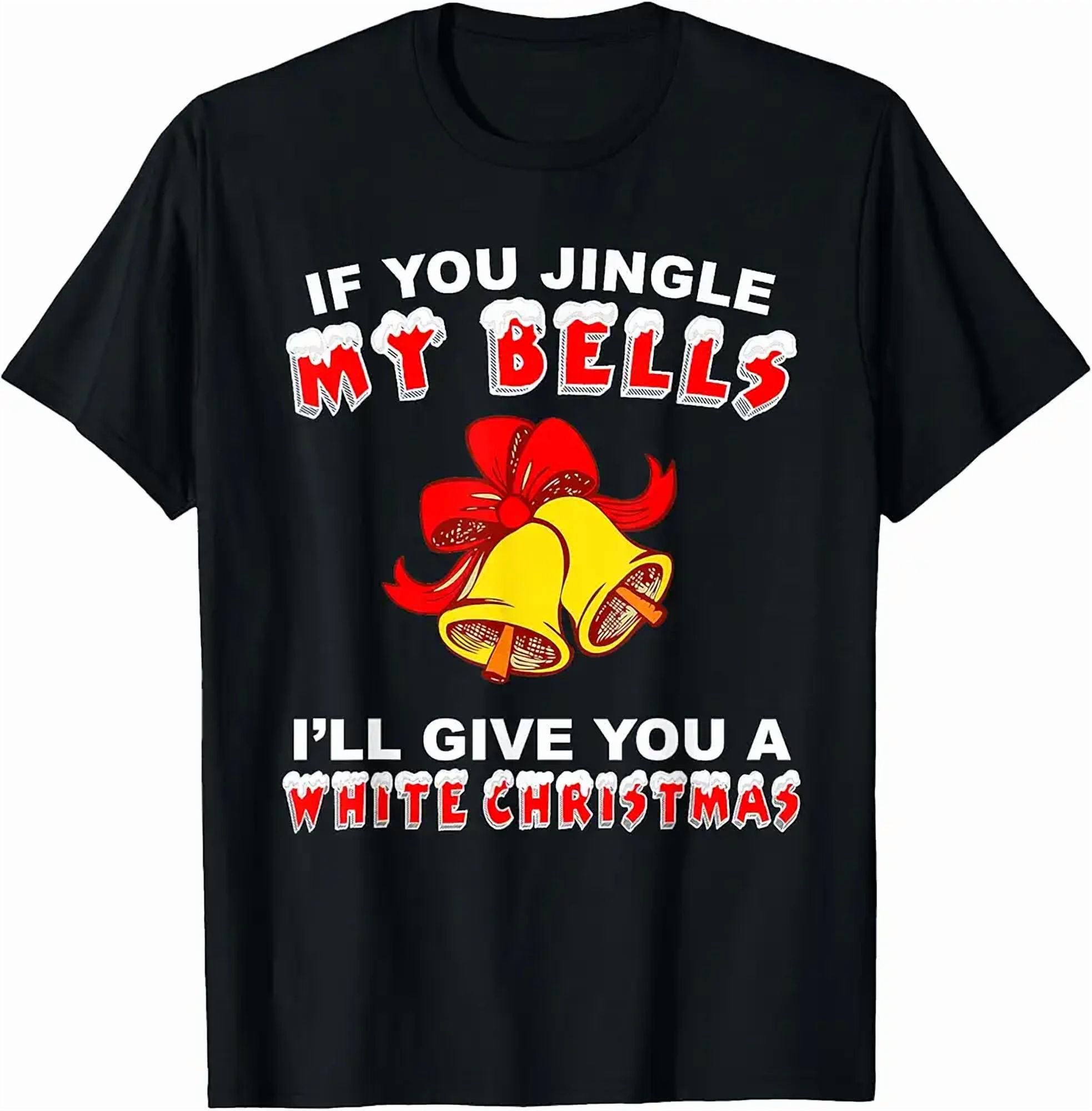 Holiday Bells Jingle Clean Christmas Humor Retro Festive Fun Unisex T ...