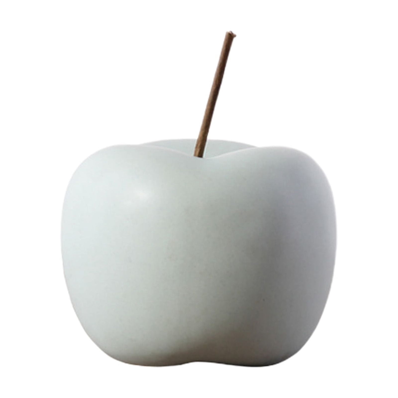 Your Holiday Blue Ceramic Apple Fruit Ornament Home Decor Living Room ...